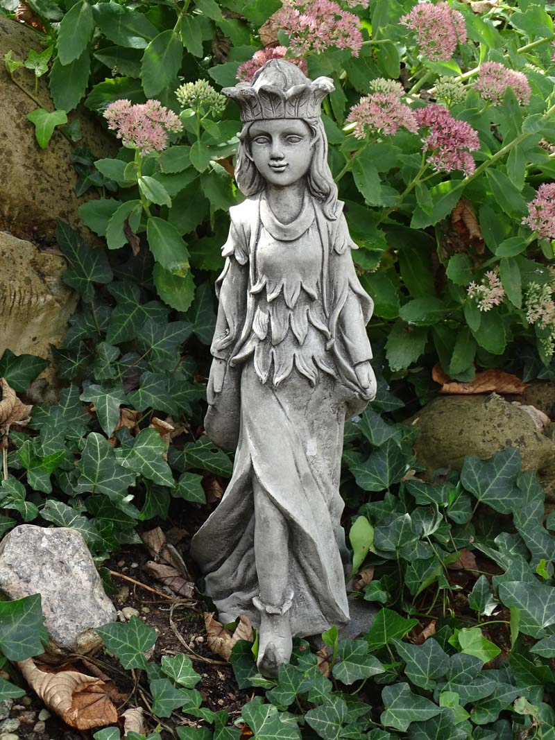 Fee Elfe aus englischem Antiksteinguss | Steinfiguren, Bronzefiguren ...